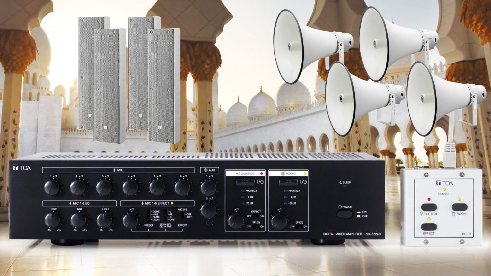 Acoustic Design in Masjid Sound System
