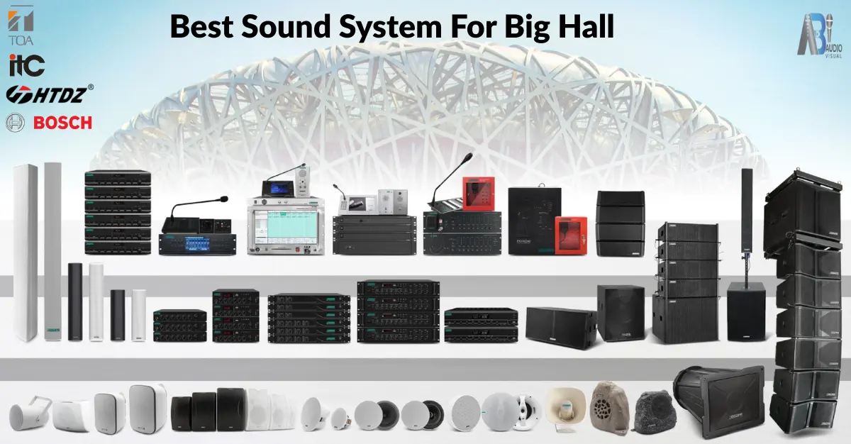 Best Sound System For Big Hall - AB Audio Visual Pakistan