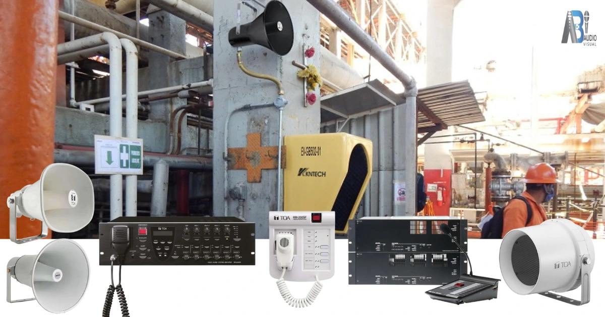 Industrial PA System in Pakistan - AB Audio Visual Pakistan