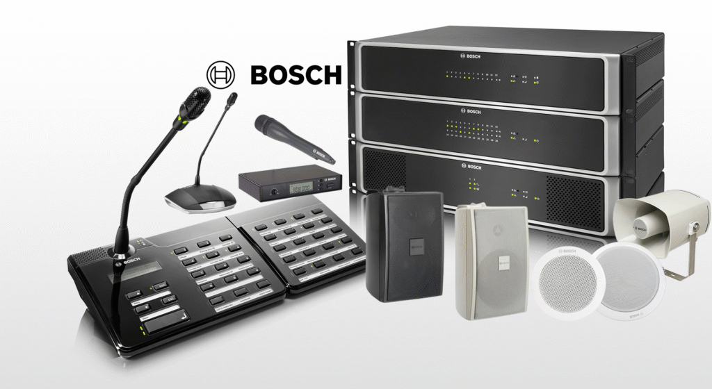 PA System Brands in Pakistan – TOA, Bosch, JBL, ITC, HTDZ & EV